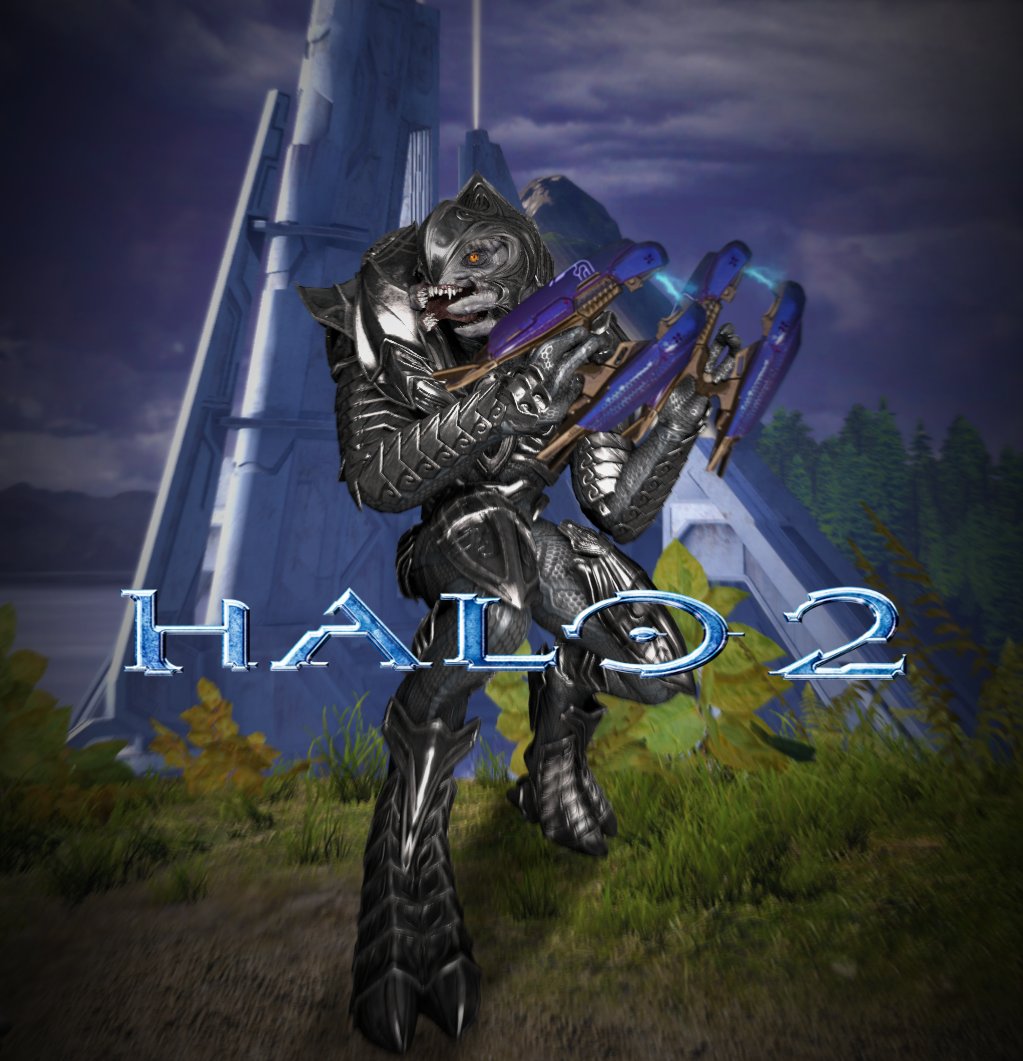 Halo 2 Anniversary Cover Art