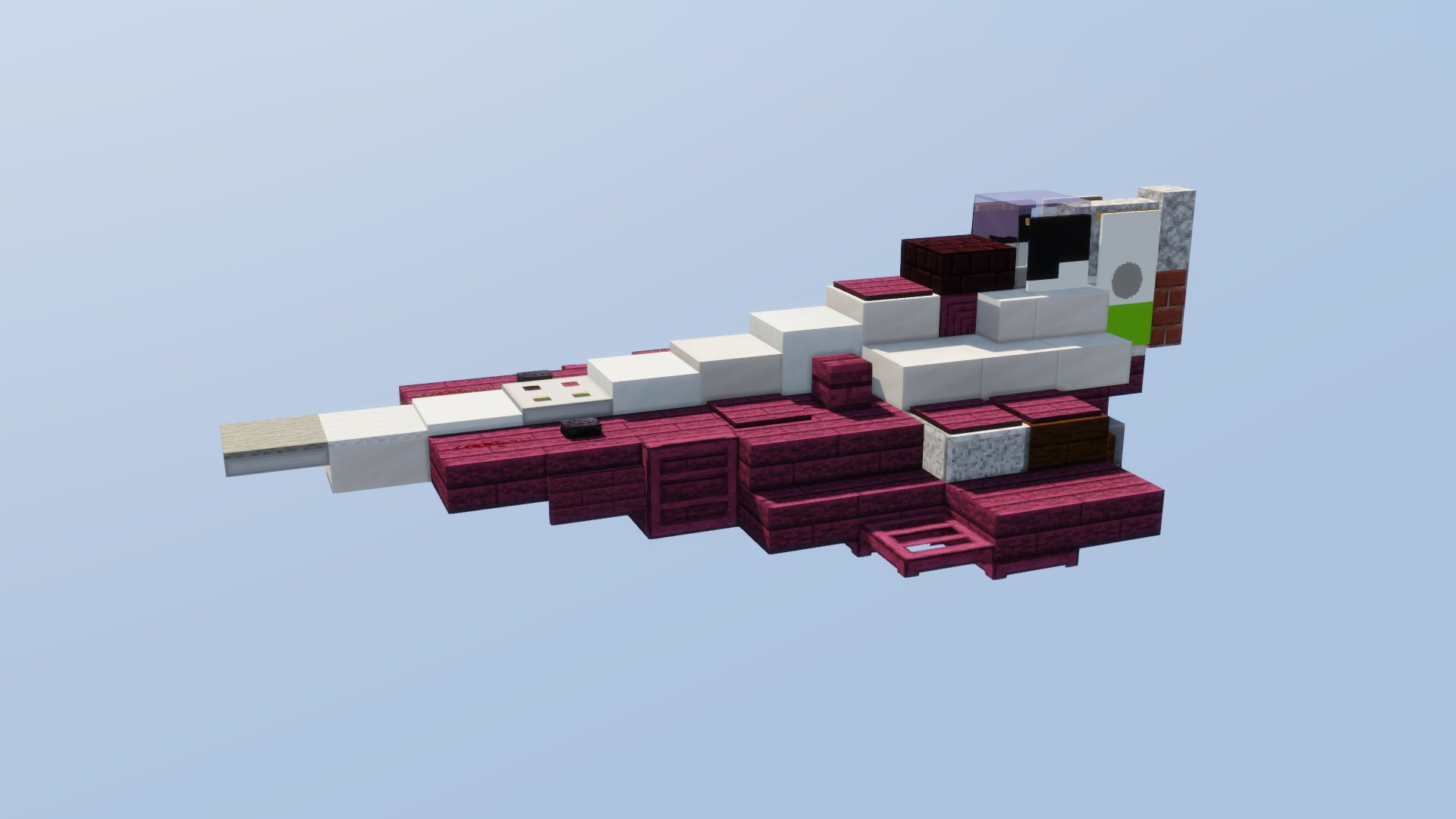 Minecraft Small Spaceship