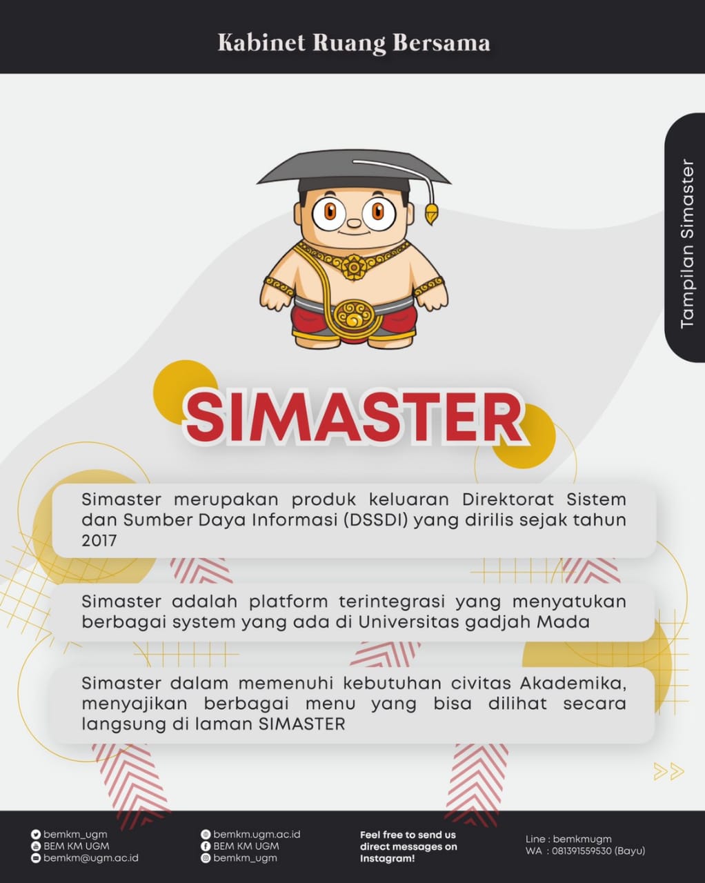 Adkesma BEM KM UGM on Twitter: "Menu penting Simaster: 1) Permohonan. Pastinya untuk ngajuin ...