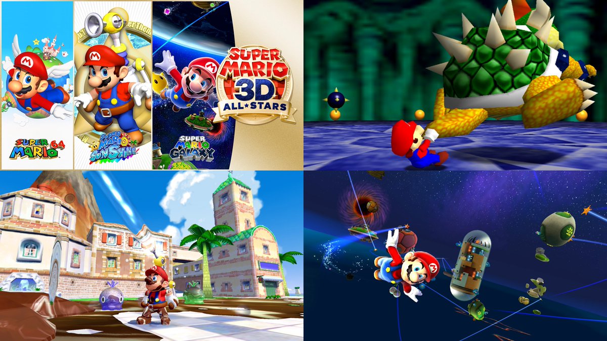 Super Mario 3D All Stars Title Screen Game Select Screen R/nintendo ...