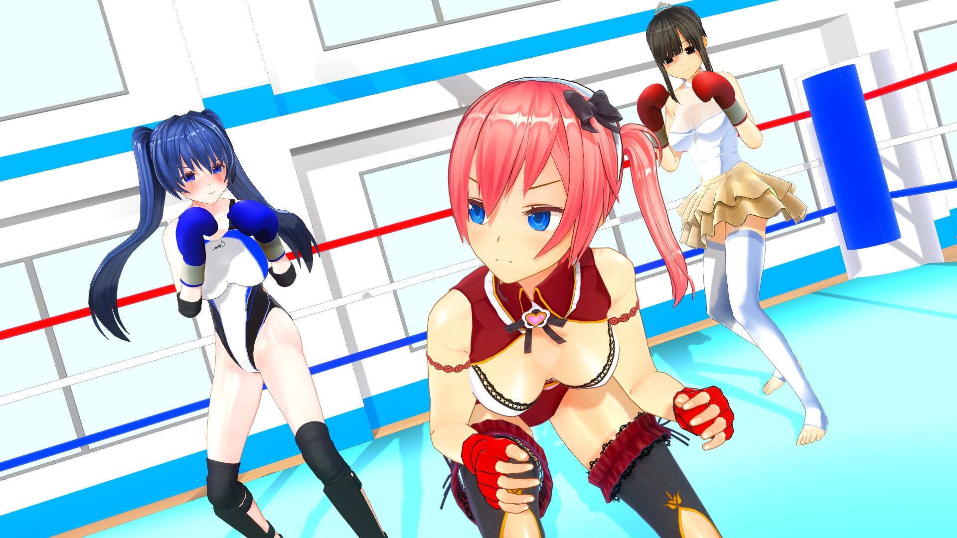 三角すい＠KENZEN水着配布中 on Twitter: "k.pngさん(@K_png_CM3D2)の女の子達を全員出力してみました。 零華さんはロングさん達に囲まれてしまった！ 戦おうと ...