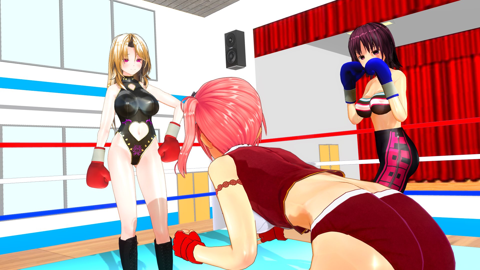 三角すい＠KENZEN水着配布中 on Twitter: "k.pngさん(@K_png_CM3D2)の女の子達を全員出力してみました。 零華さんはロングさん達に囲まれてしまった！ 戦おうと ...