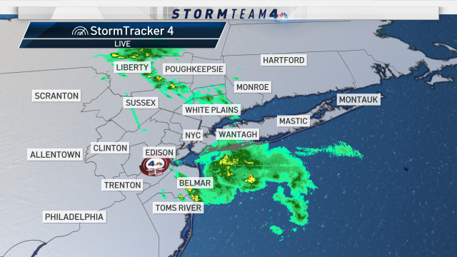 A quick check of StormTracker 4 before you head out this morning ...