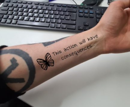 Computer Nerd Tattoo
