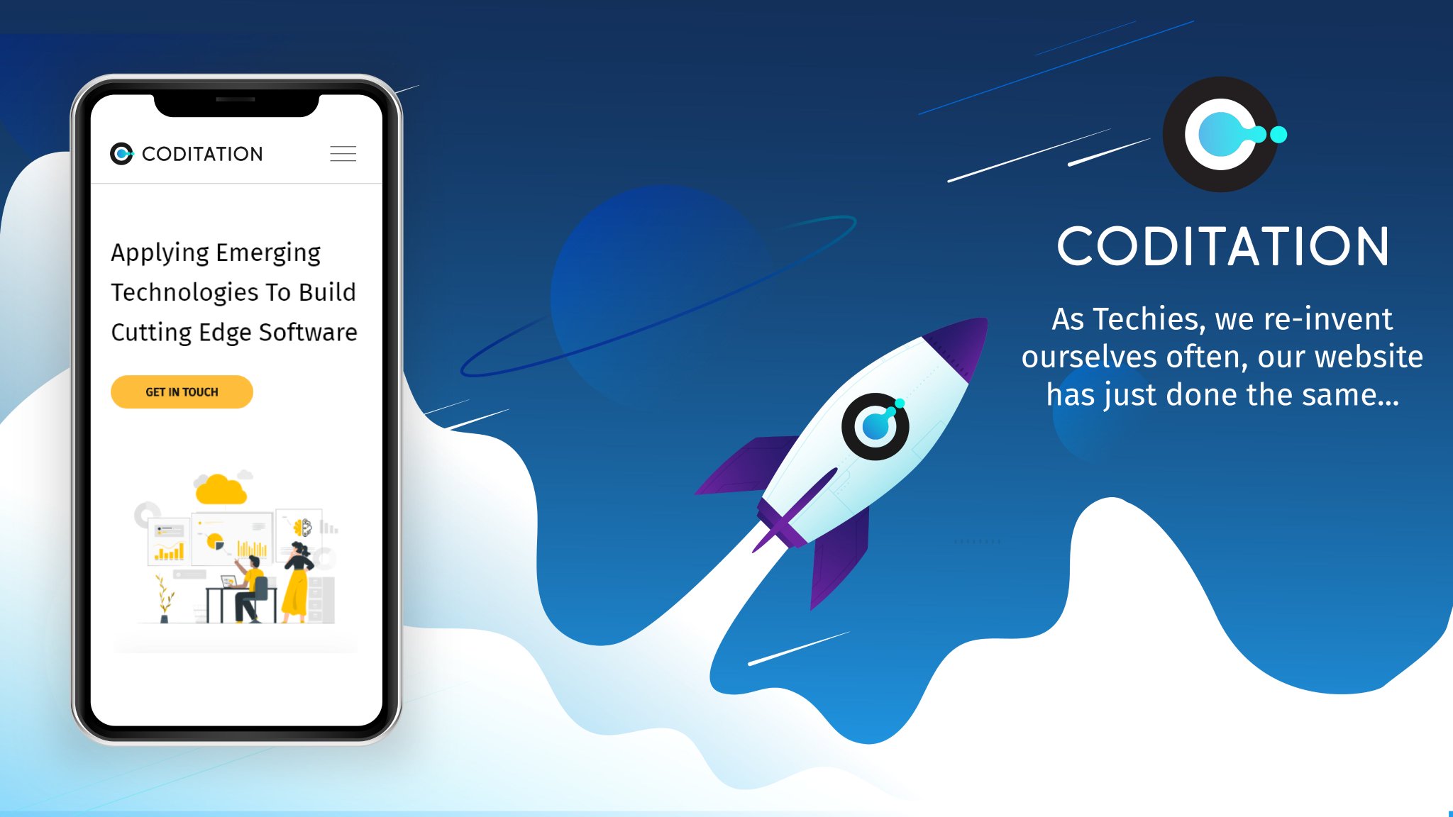 Coditation Systems on Twitter: "IT'S OFFICIAL! Our new website is LIVE! We couldn't be more ...