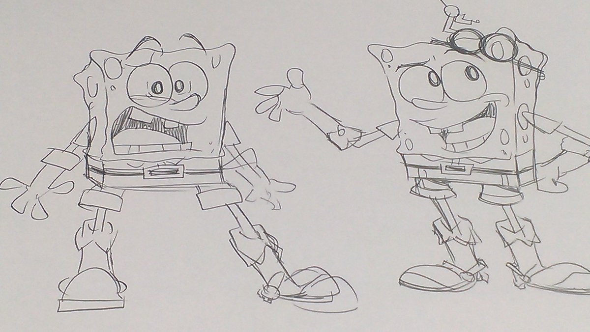 「Stupid bikini bottom`s friends doodles And spongesona 」ℂ𝕣𝕚𝕞𝕞𝕪の漫画