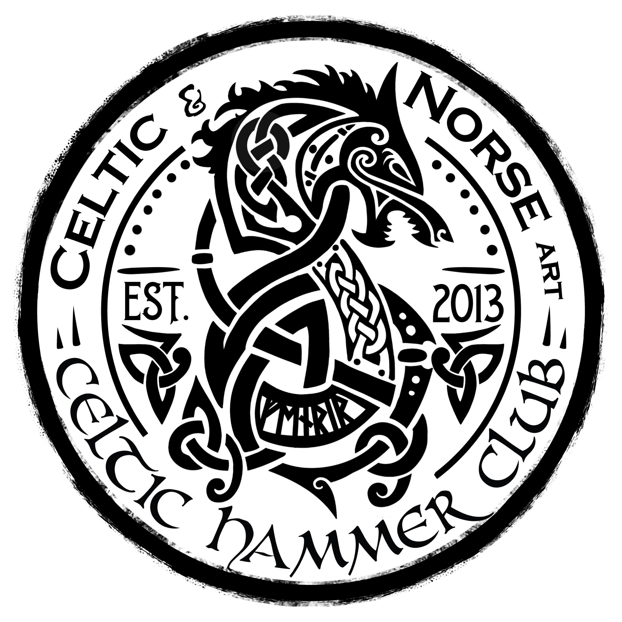 Celtic Wolf Symbol