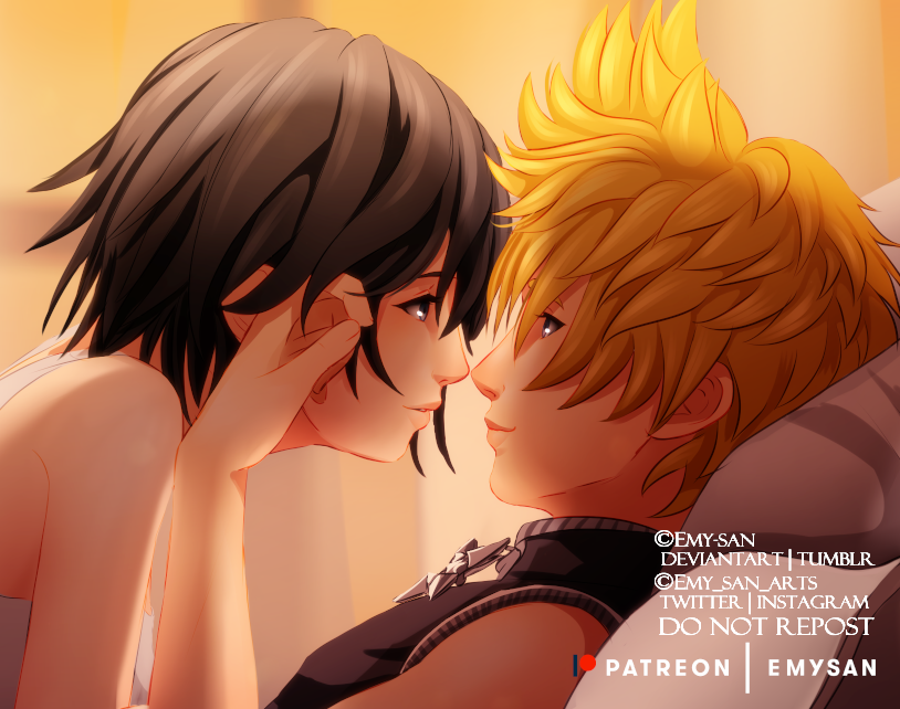 Xion And Roxas Kiss