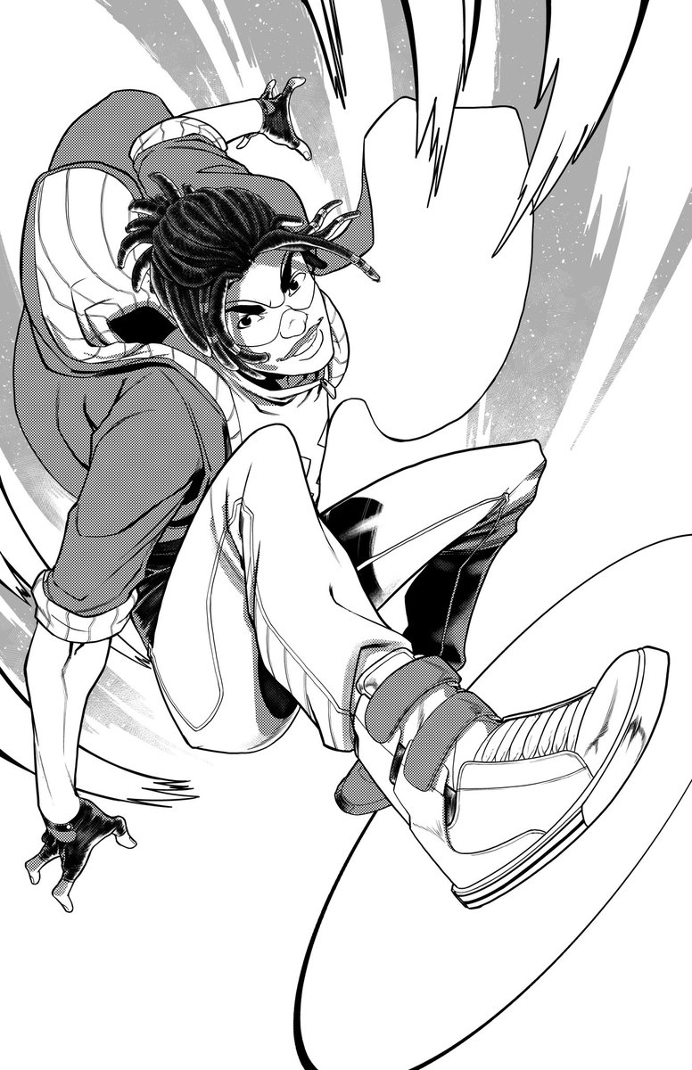 「Working on a new Static piece because ap」|Paris Alleyneの漫画