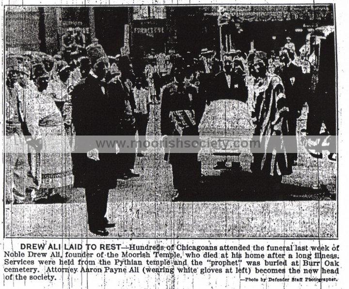 [Thread False Prophet of USA] Timothy Drew aka Noble Drew Ali who ...