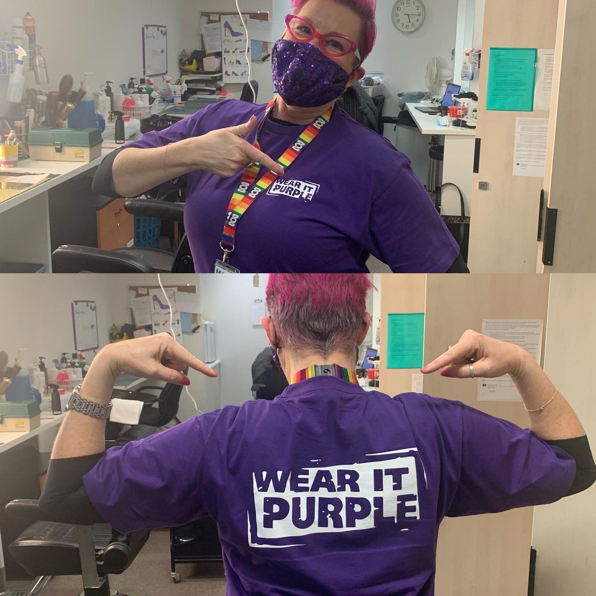 Today is Wear it Purple Day. The aim is to foster supportive, safe ...