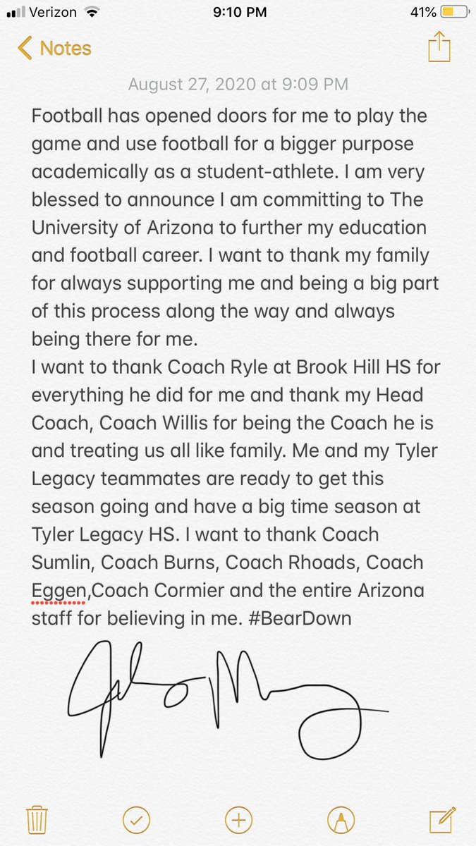 2021 3* CB Jakelyn Morgan flips from UNLV to Arizona : r/CFB