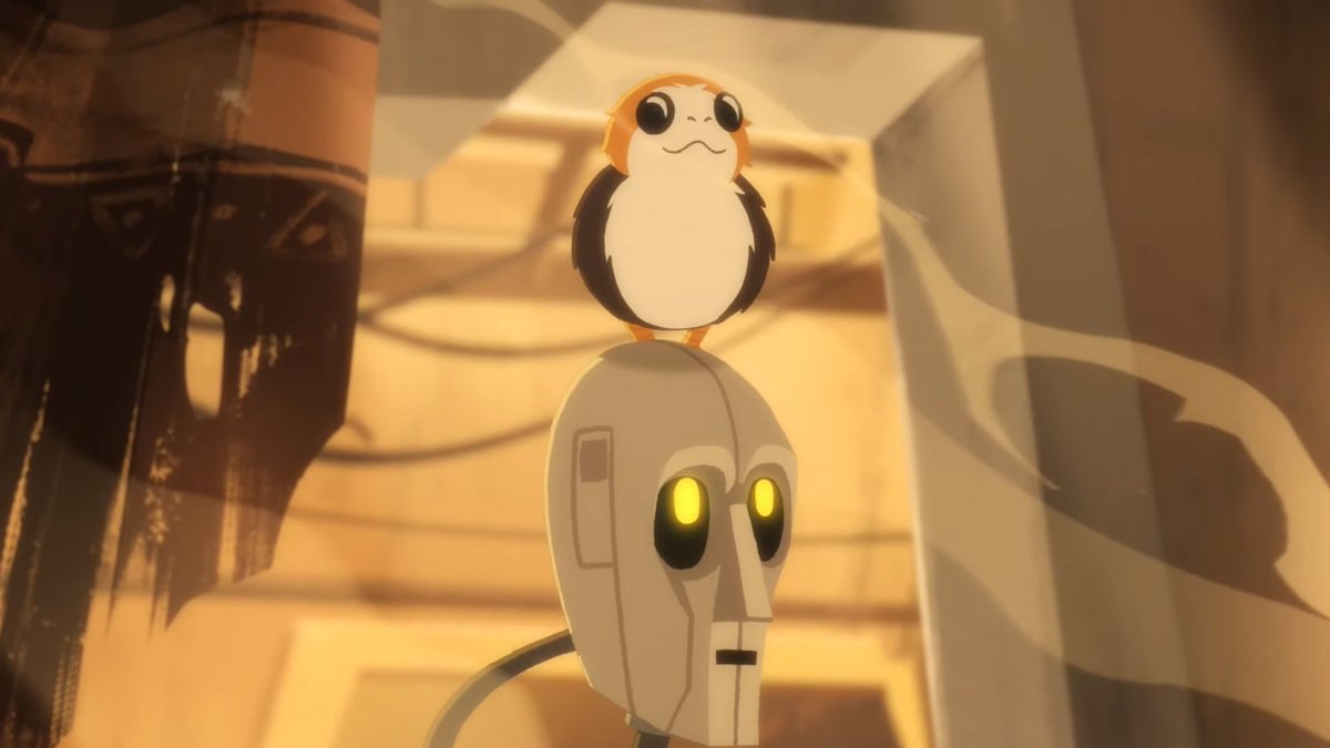 While we can't go to Galaxy's Edge, we are all this animated Porg | io9 ...