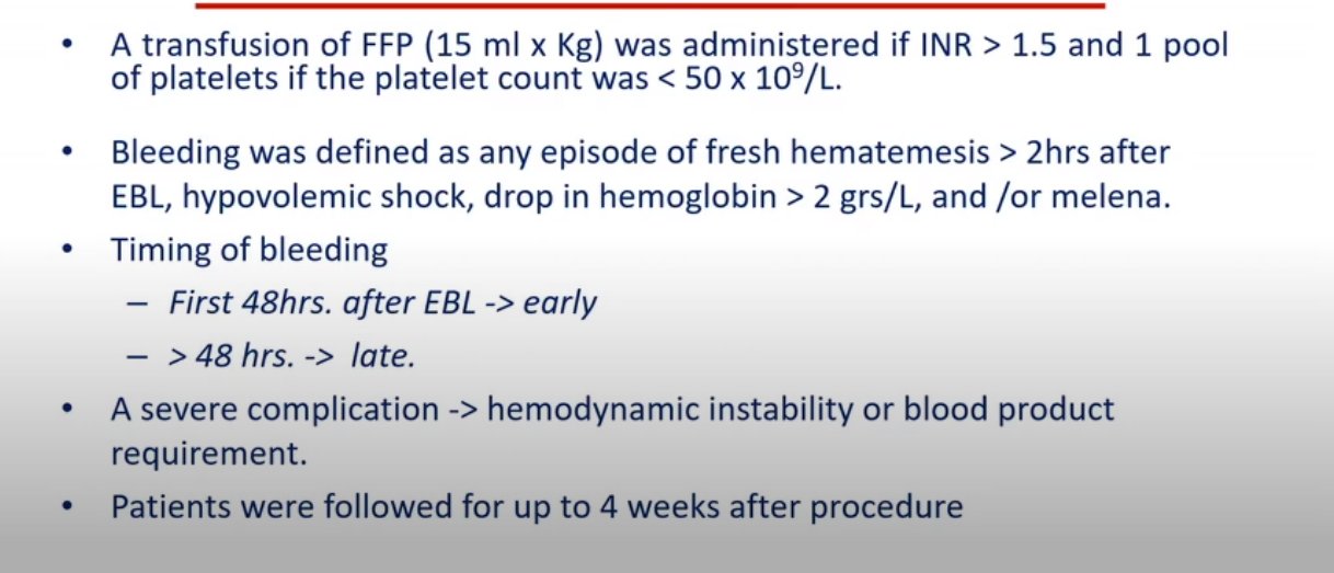 Elliot Tapper on Twitter: "RIP FFP In patients undergoing variceal banding in spain neither FFP ...