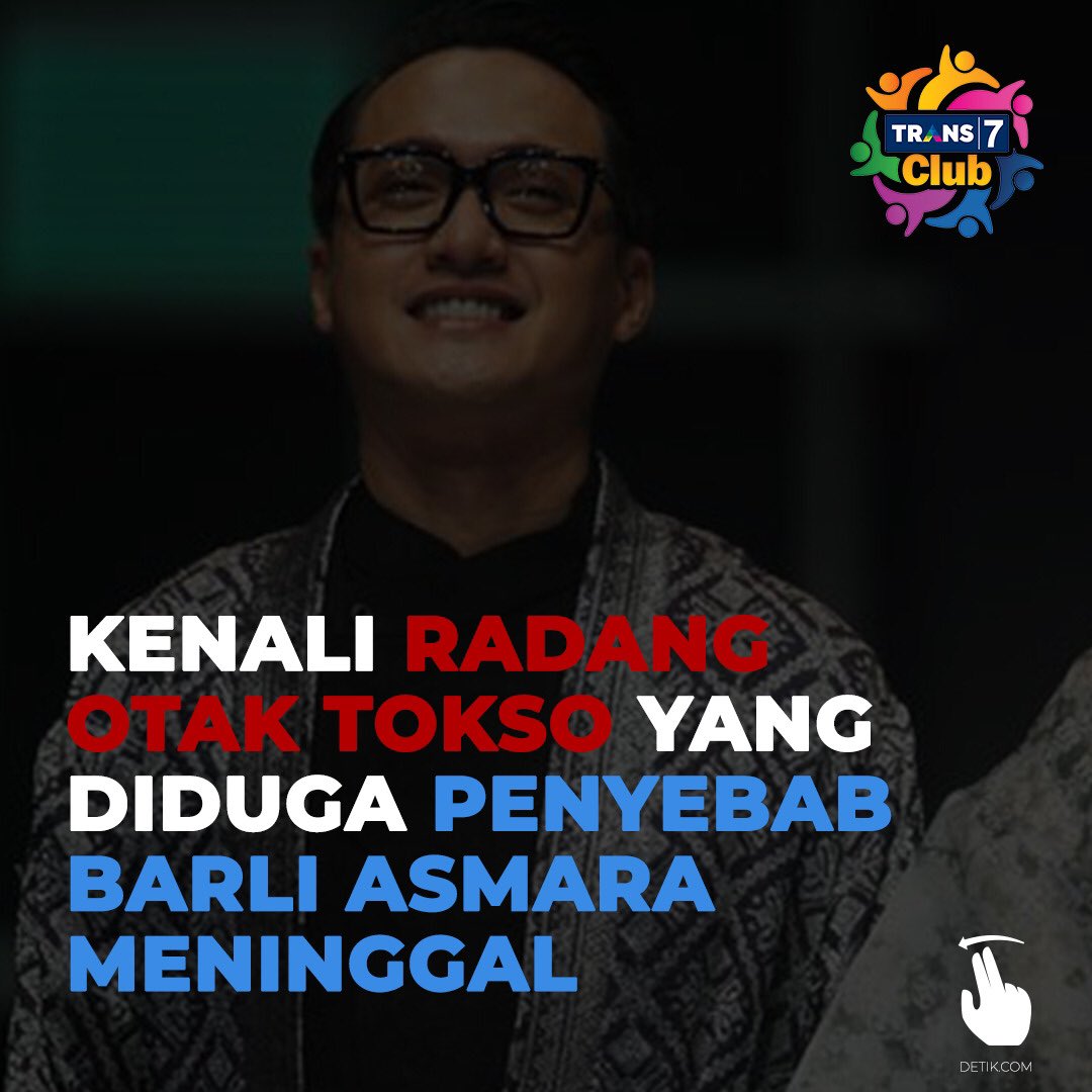 TRANS7 CLUB on Twitter: "Desainer Barli Asmara meninggal dunia di usia 42 tahun pada hari Kamis ...