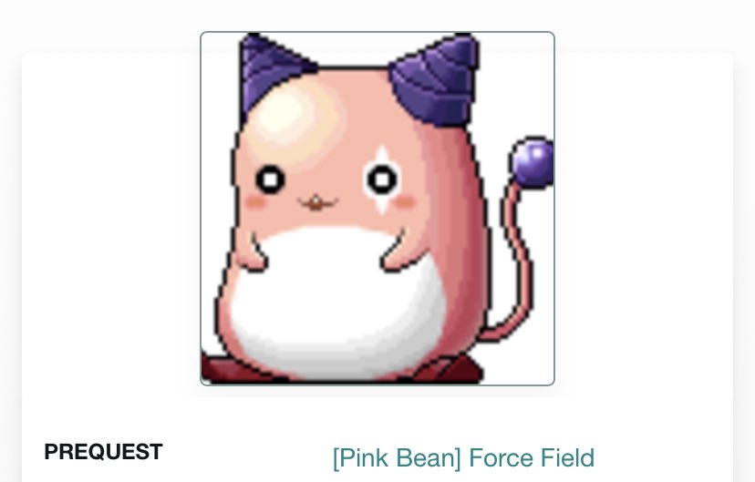 Maplestory Pink Bean