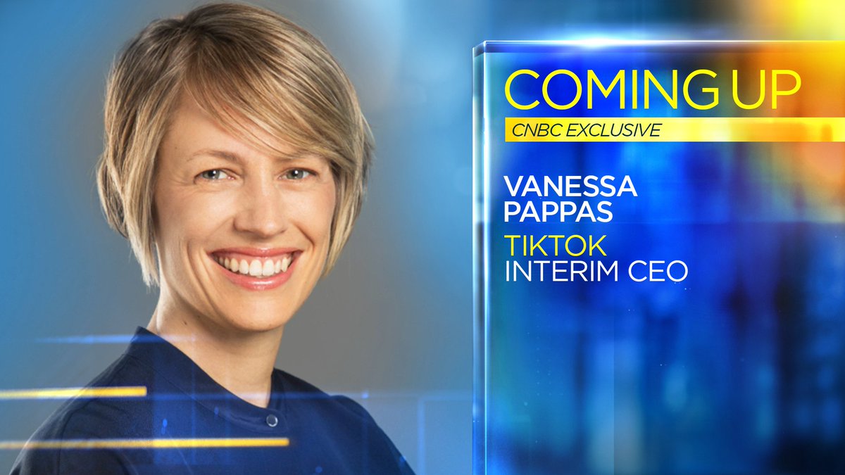 COMING UP: TikTok's interim CEO Vanessa Pappas joins us for an ...