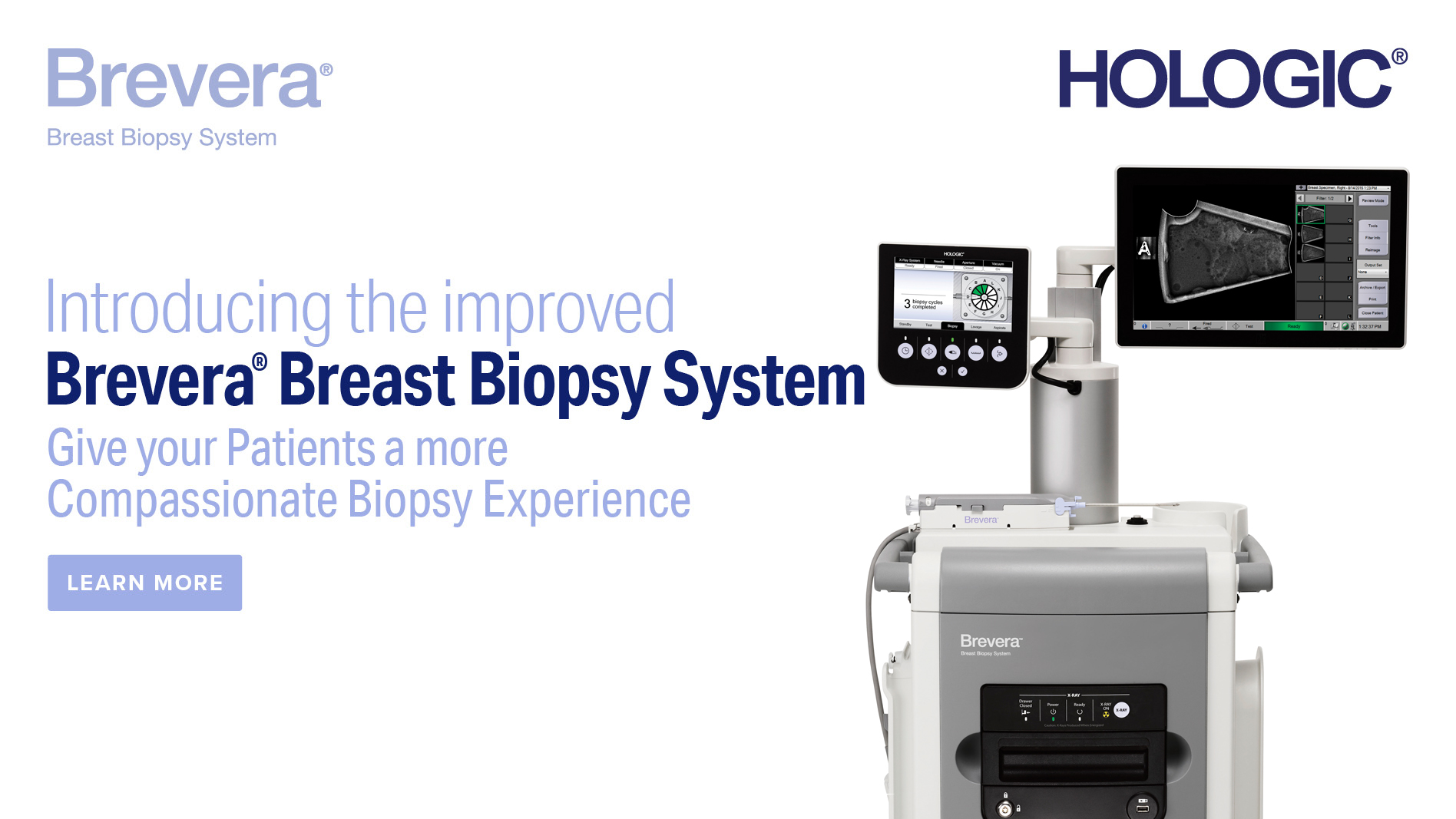 Hologic on Twitter: "Introducing the improved Brevera® Breast Biopsy System—the world’s first ...