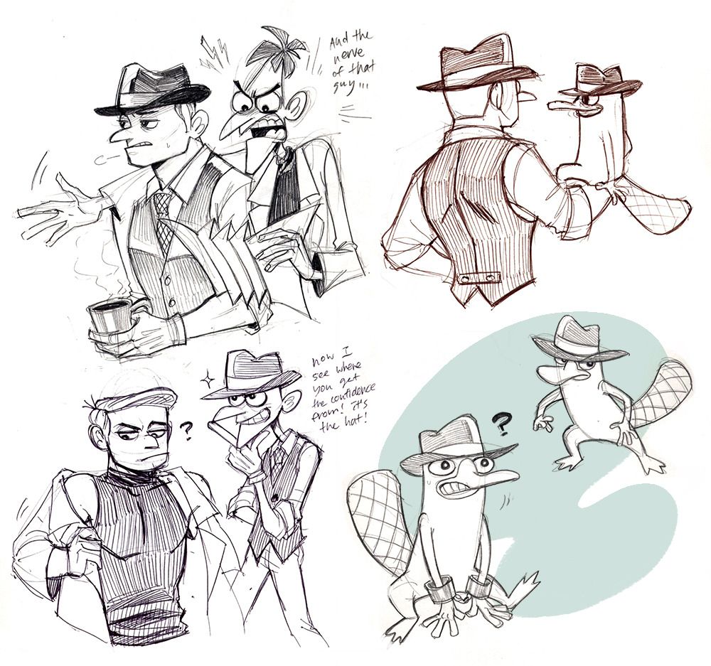 Perry The Platypus As A Human