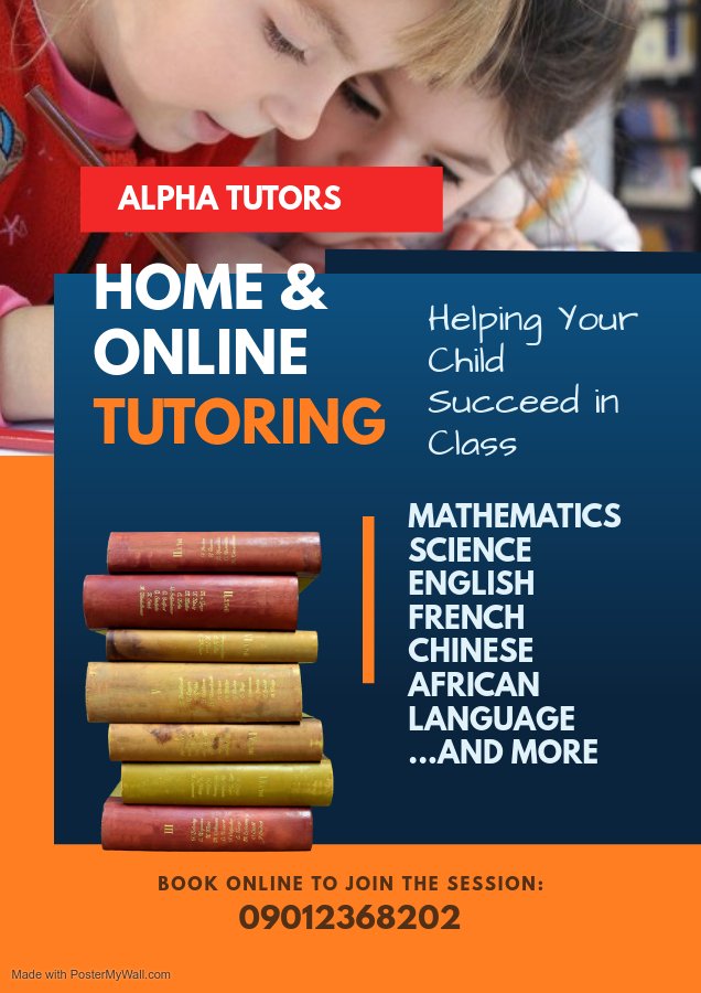 ALPHA TUTORS (@RaymondkingF) | Twitter