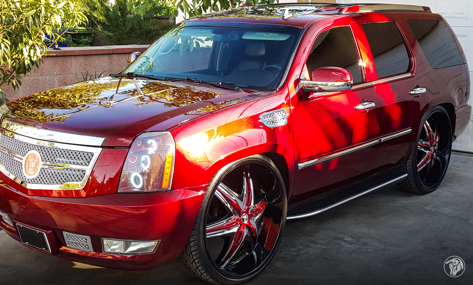 Cadillac Escalade Custom Red