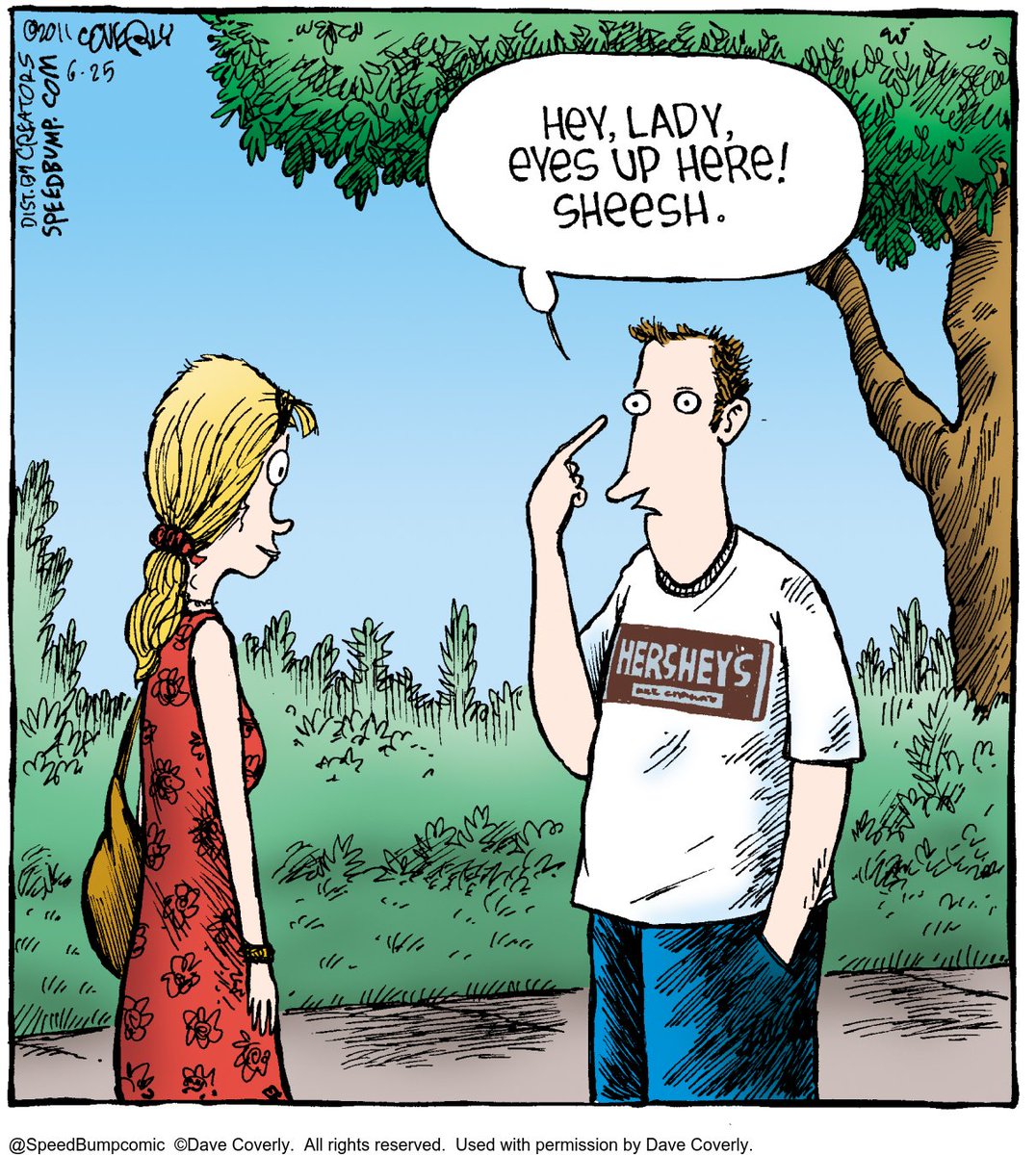 Speed Bump Comic Strip