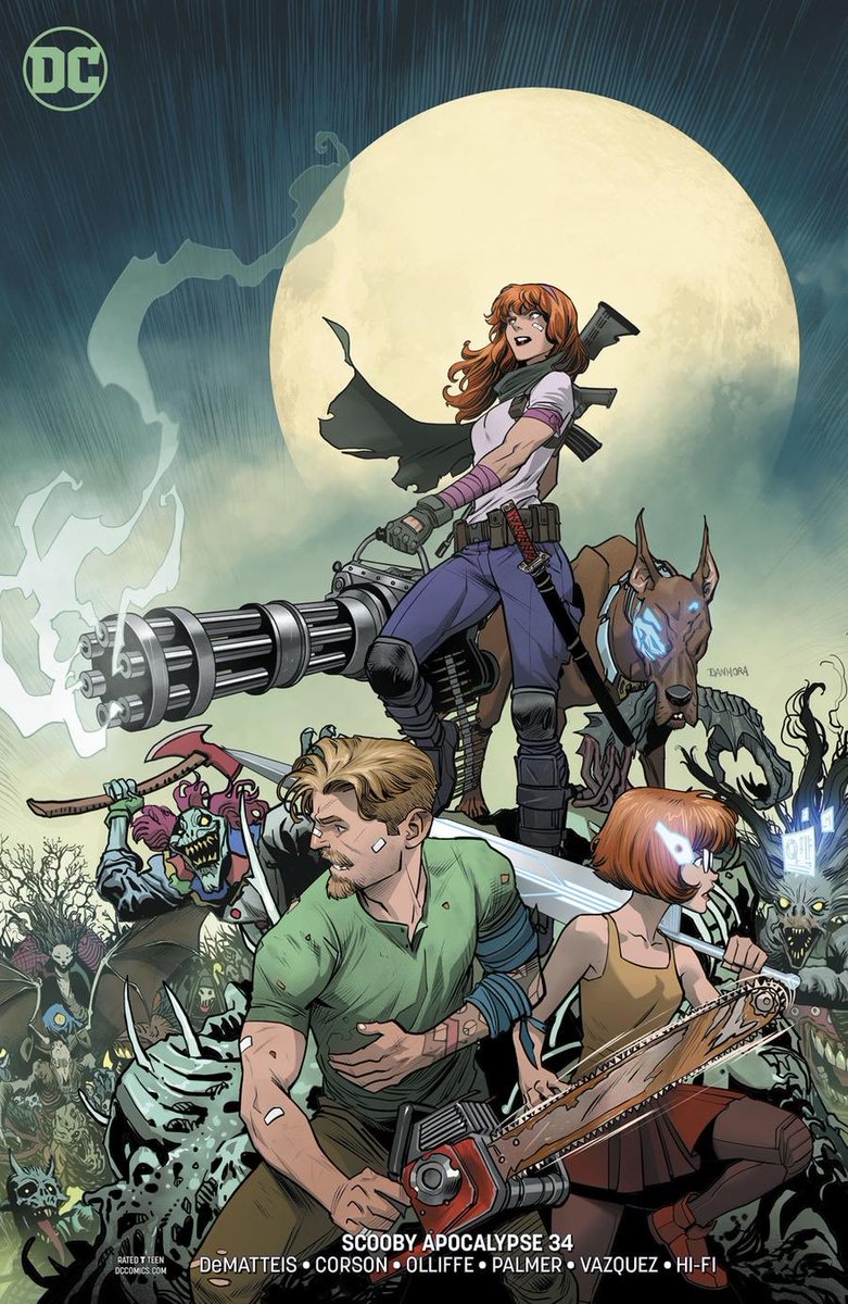 「Scooby Apocalypse 34 」Dan Moraの漫画