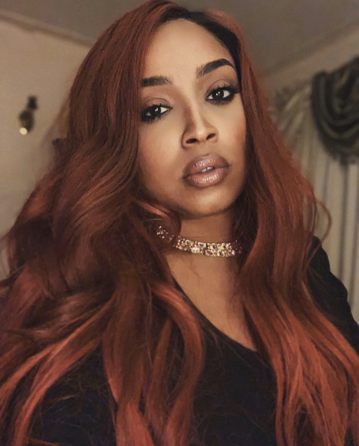 Tanisha Thomas Red Hair