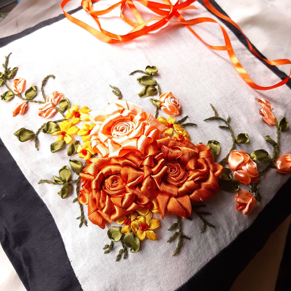 Ribbon Embroidery Designs For Beginners DIY Ribbon Embroidery Flowers