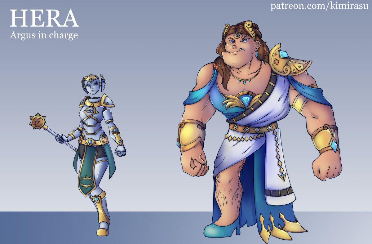 Hera Argus Swap Skin Concept R Smite