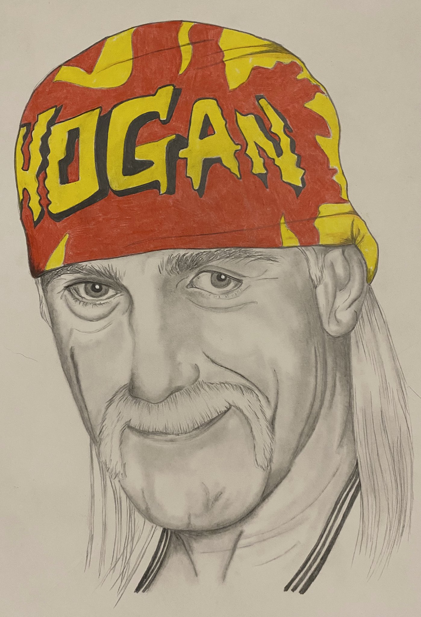 Hulk Hogan Drawing