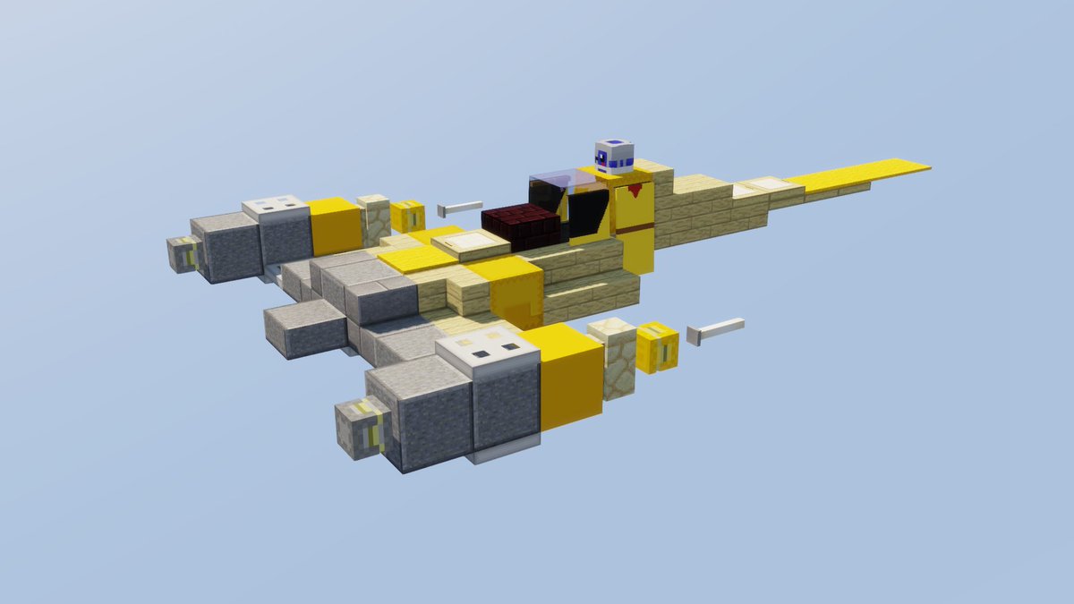 Minecraft Star Wars Spaceship