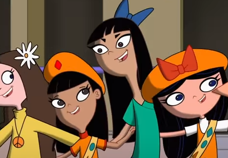 Phineas And Ferb Stacy And Ginger