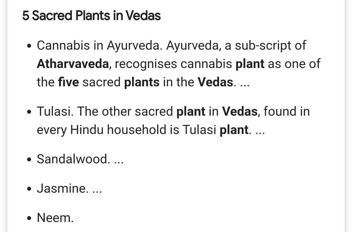 Atharva veda 5 sacred plants - lasopaspring