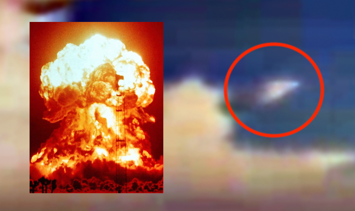 UFO sighting: Declassified Russian atom bomb video shows ‘alien craft ...