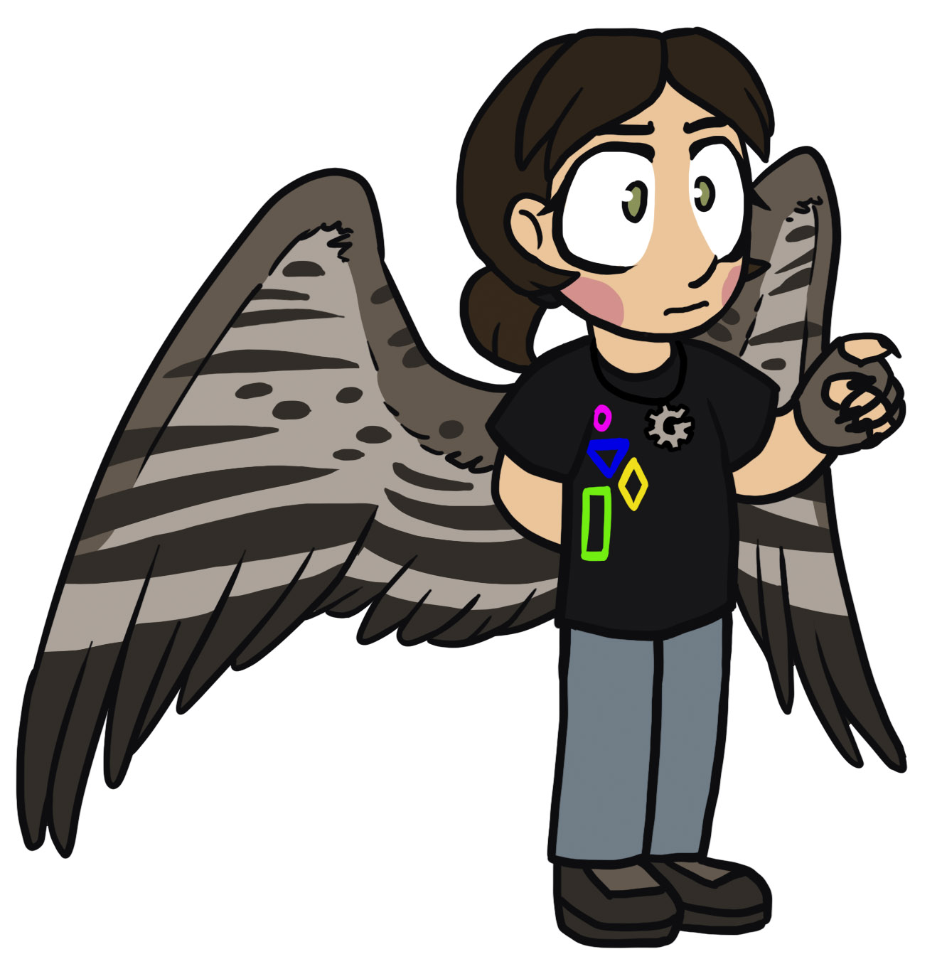 How To Draw Maximum Ride Wings
