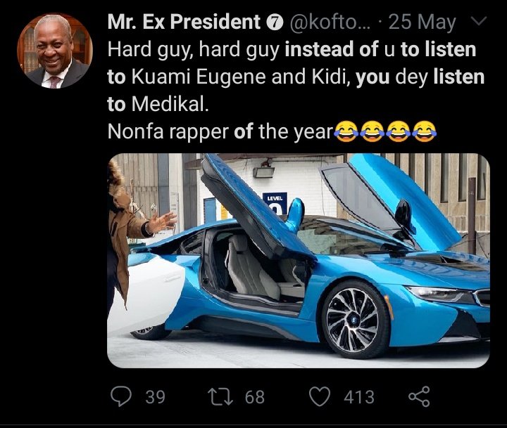 Mr. Ex President on Twitter: "@KuamiEugene we've been supporting you since ooo.. #VGMA21 #VGMA # ...