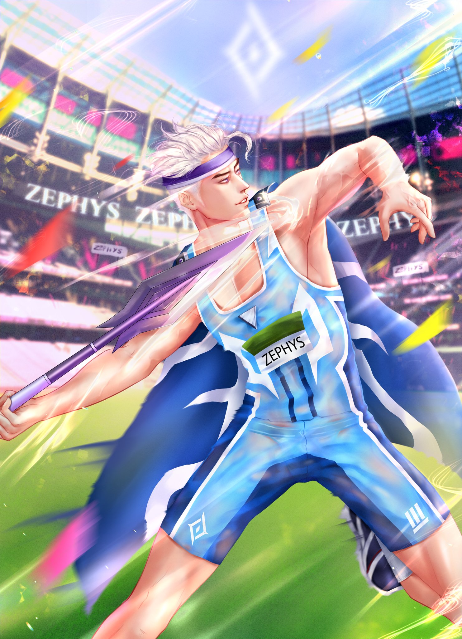 KamZ on Twitter: "Fanart Zephys skin #rovfanart https://t.co/nGcEECJNBX" / Twitter