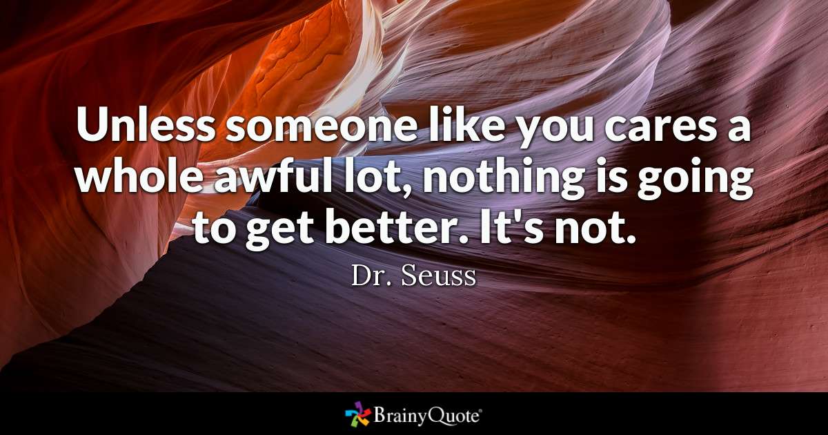 Dr Seuss Quotes Unless