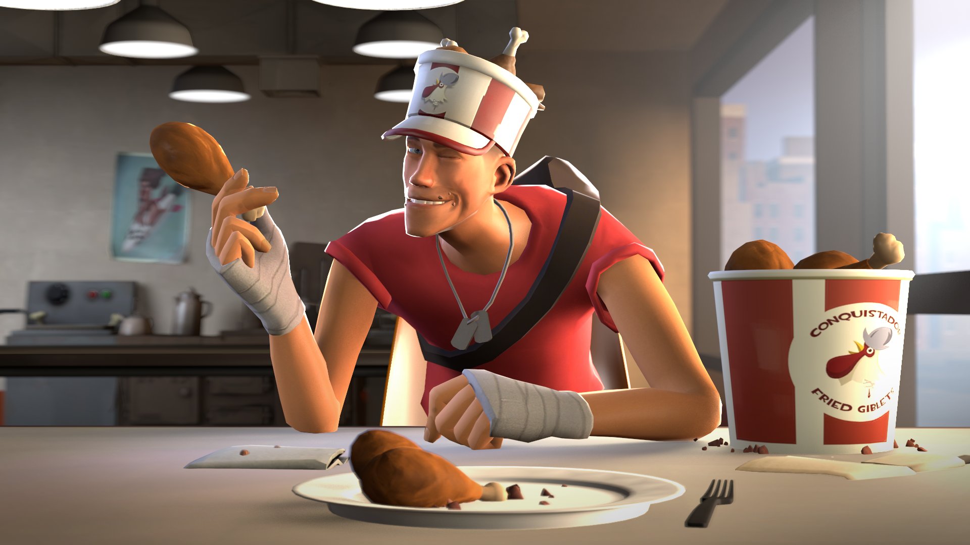 Bucket Of Chicken Tf2