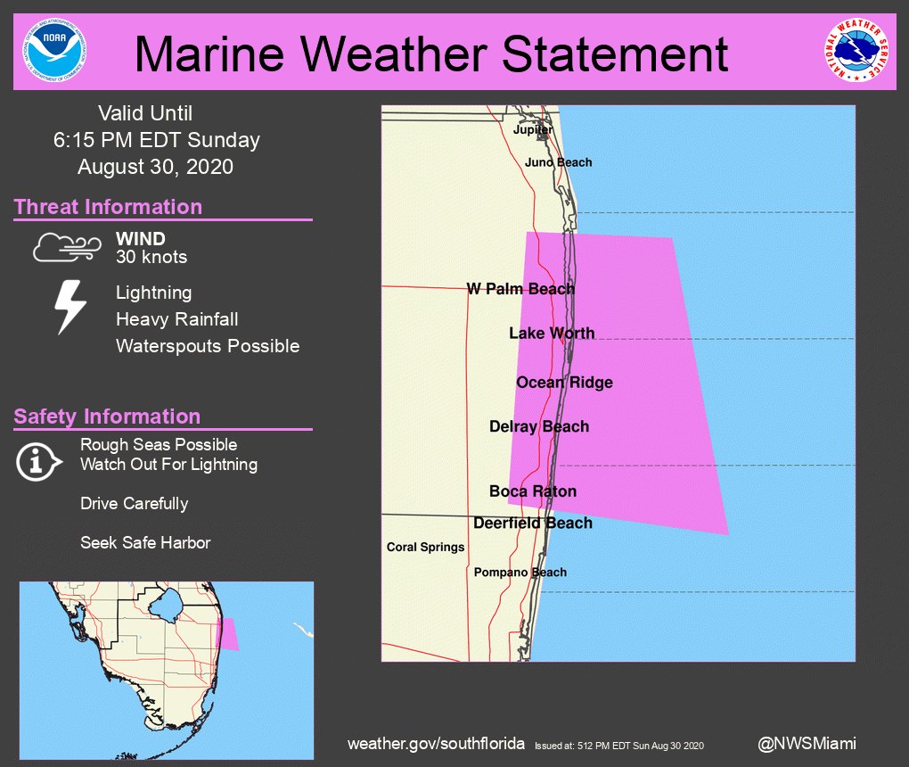 Marine Weather Statement: Developing Storms Approaching The Waters Off ...