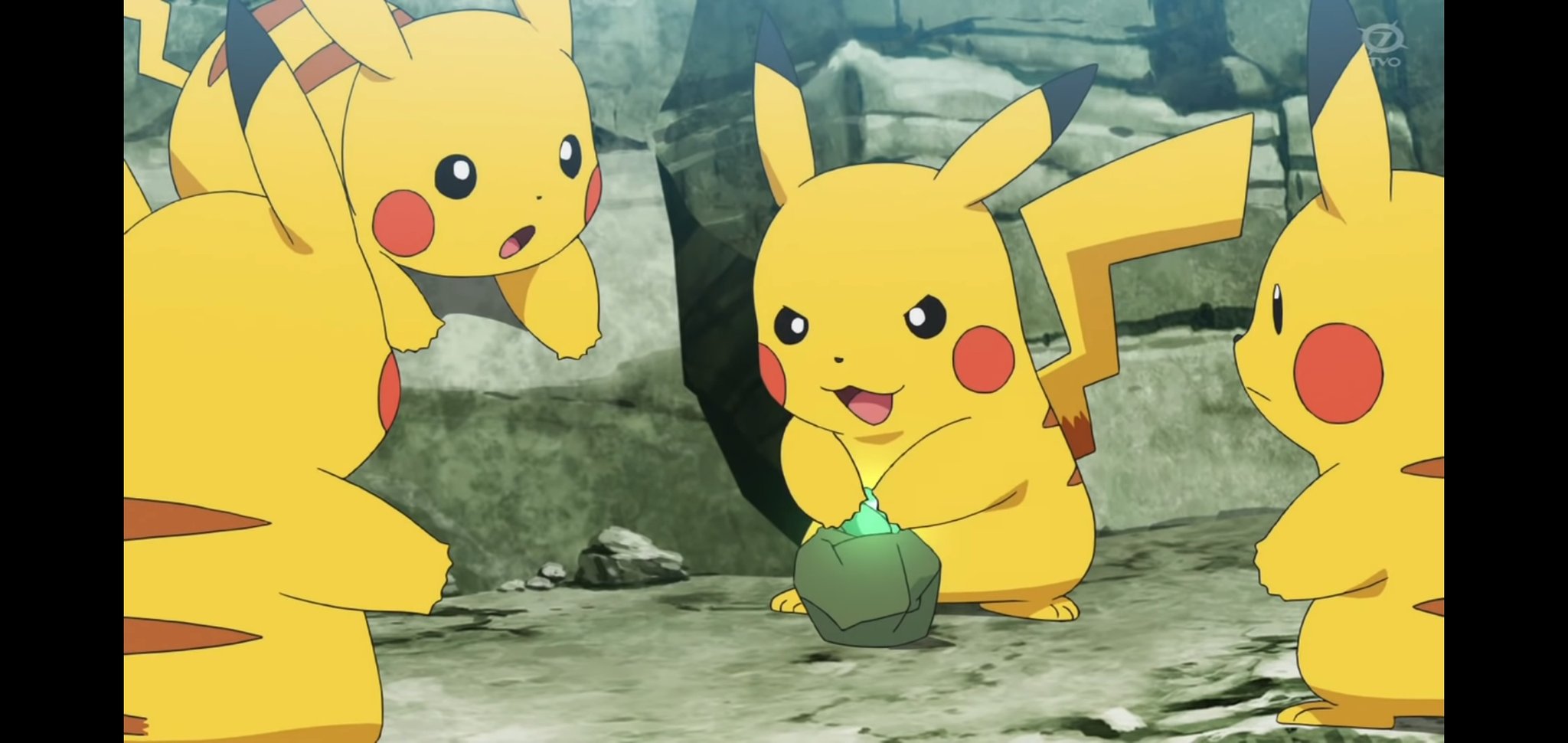 Ashs Pikachu Evolves