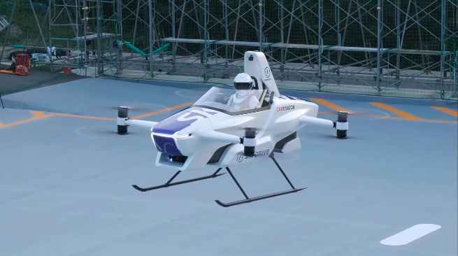 LOOK: Japanese company SkyDrive successfully tested a manned flying car ...