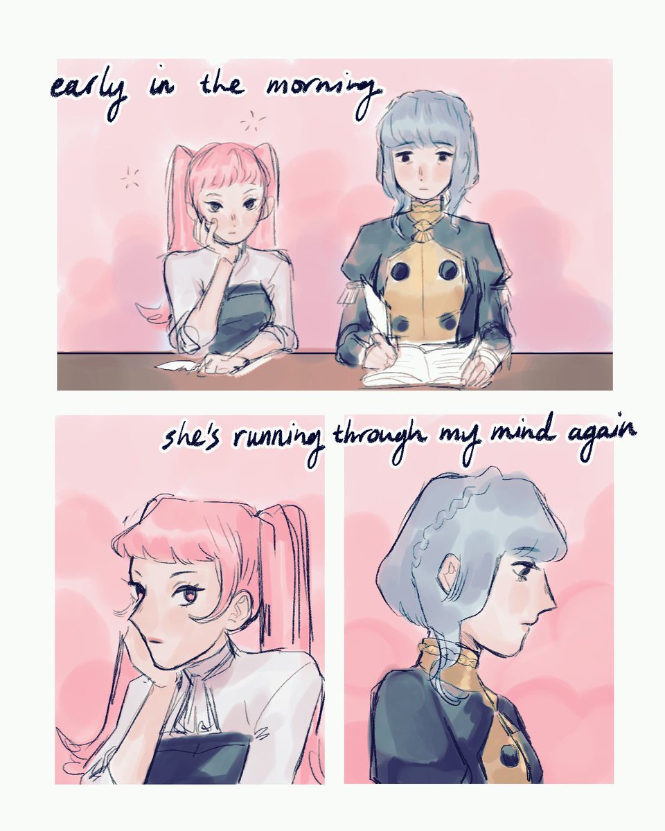 「marihilda lyric comic i started n never finished 」six 💛🦌の漫画