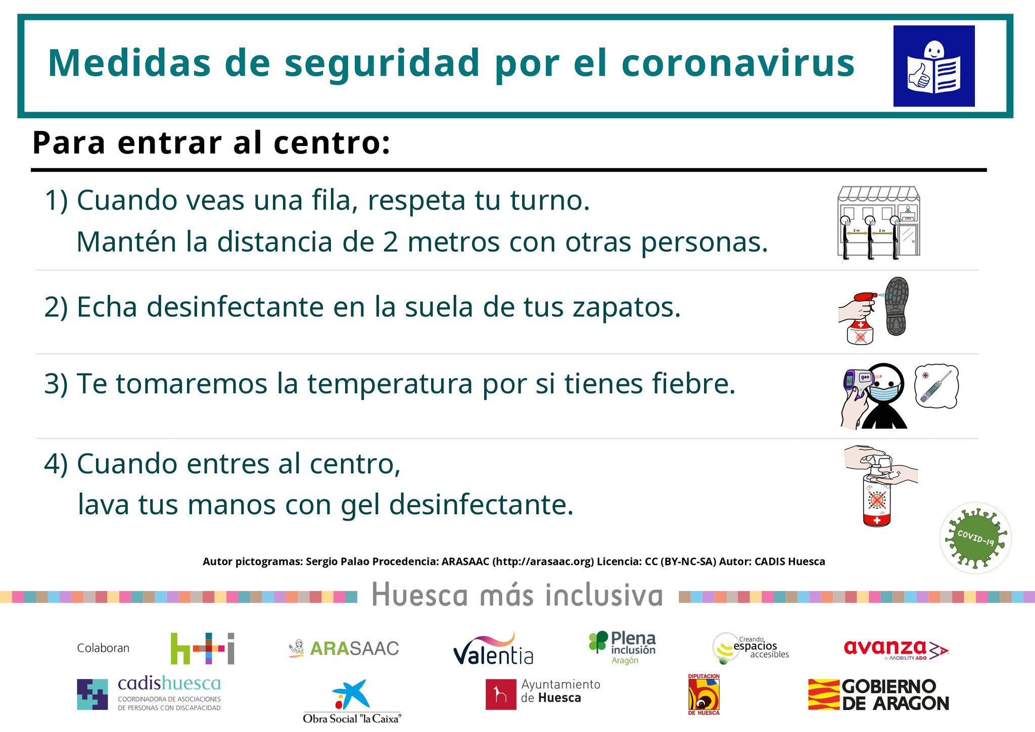 ARASAAC on Twitter: "ⓂⒶⓉⒺⓇⒾⒶⓁ ⒶⒸⒸⒺⓈⒾⒷⓁⒺ Ⓨ ⓋⒶⓁⒾⒹⒶⒹⓄ🤔 👉"12 Carteles con ...