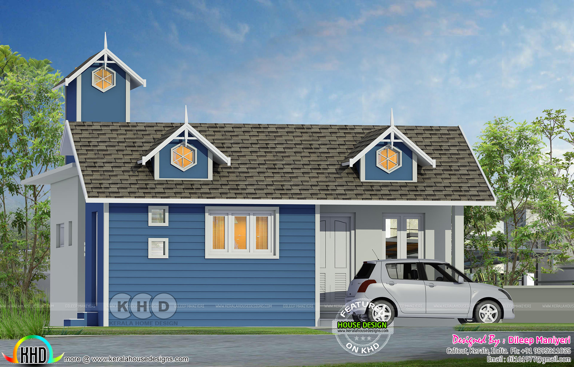 Simple Small House Plan Colonial Archimple | Tips To Find On The Most