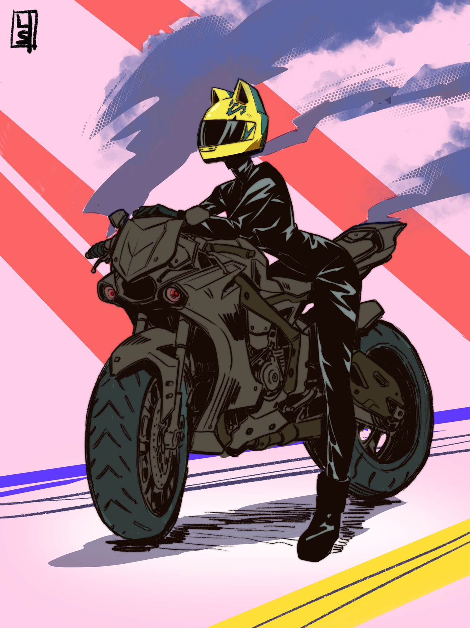 Durarara Celty Bike
