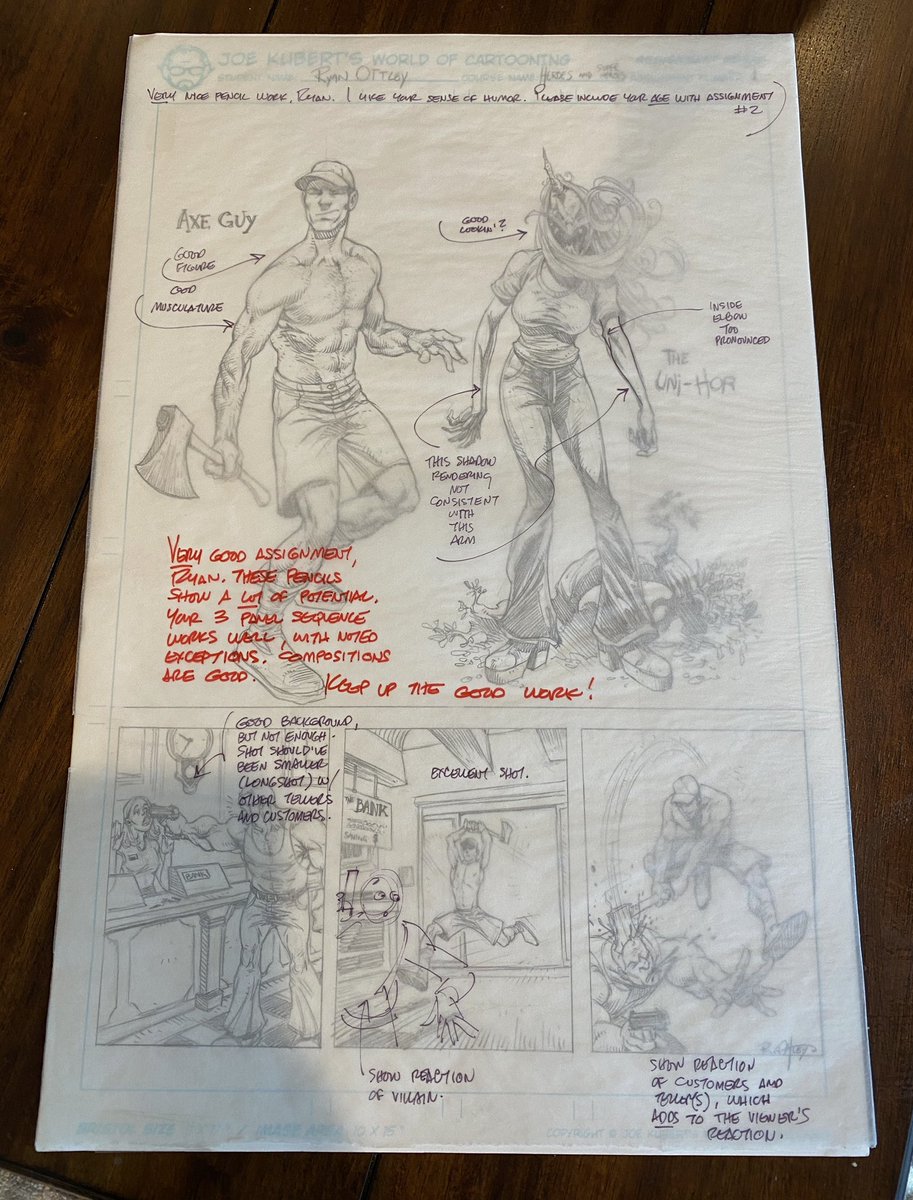 Kubert School Correspondence Course