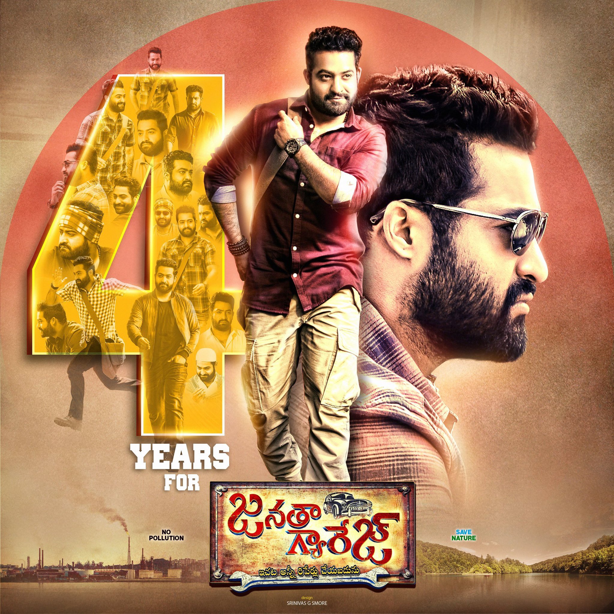 Itz_Mr.Veeru on Twitter: "#4YearsForBBJanathaGarage #NTR @tarak9999 #KomaramBheemNTR…