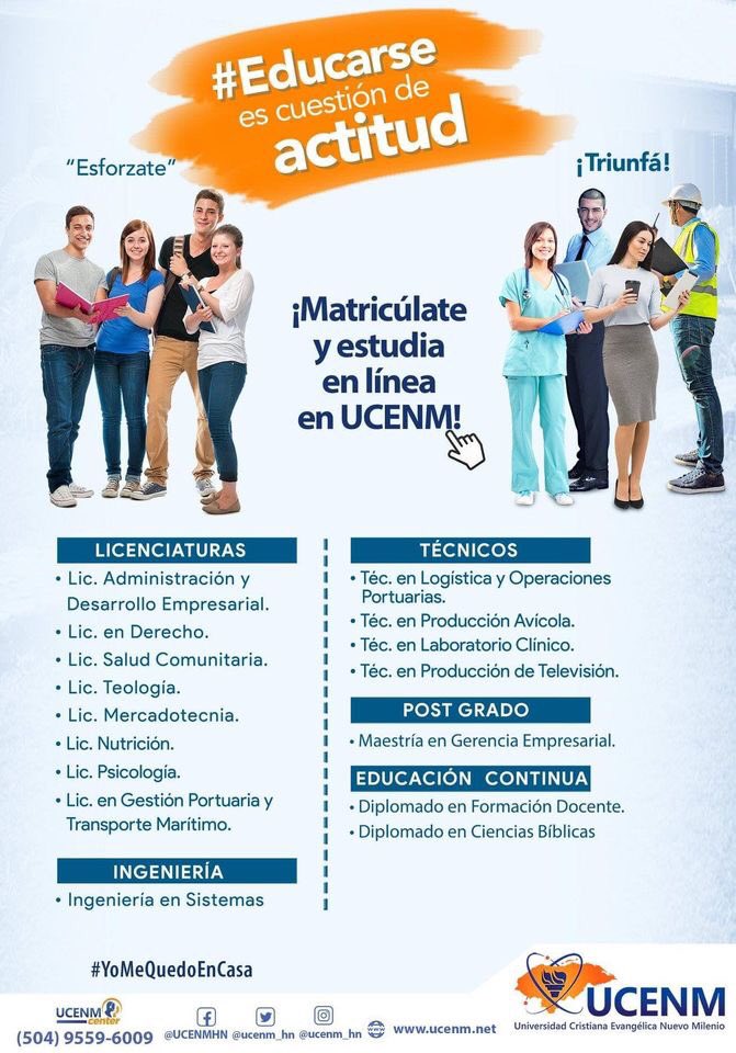 Ingeniería en Sistemas UCENM, Olancho (2799-3699)